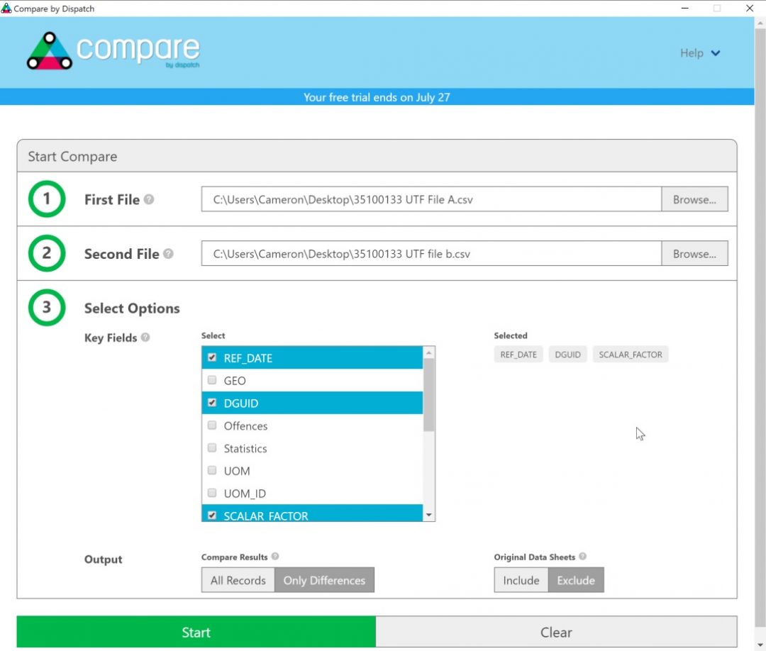 Dataset Comparison & Analysis Software | Dispatch Integration