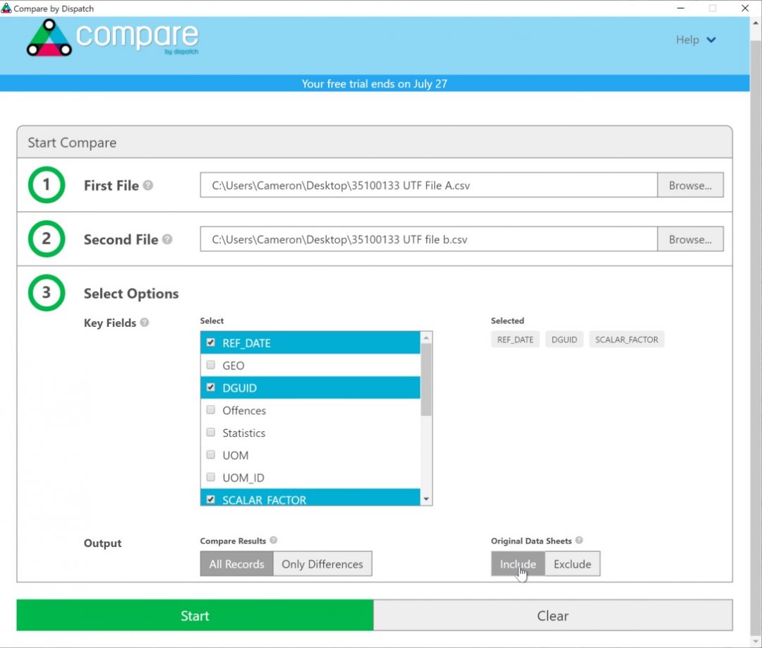 Dataset Comparison & Analysis Software | Dispatch Integration