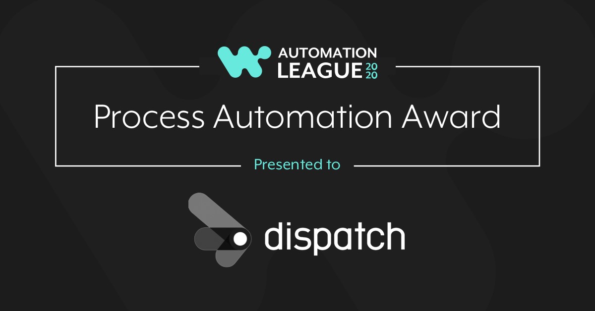 Dispatch Announced as Workato Partner Award Winner - Dispatch Integration