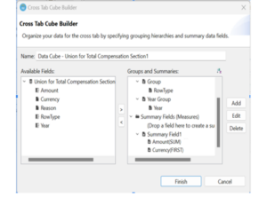 Using Crosstabs in Workday BIRT - Dispatch Integration